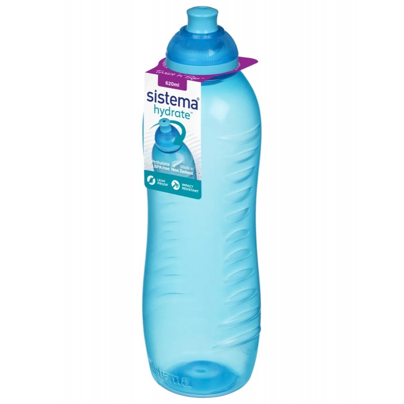 Sistema Twist 'n Sip drikkedunk 460 ml - Blue - Den Gule Hylde